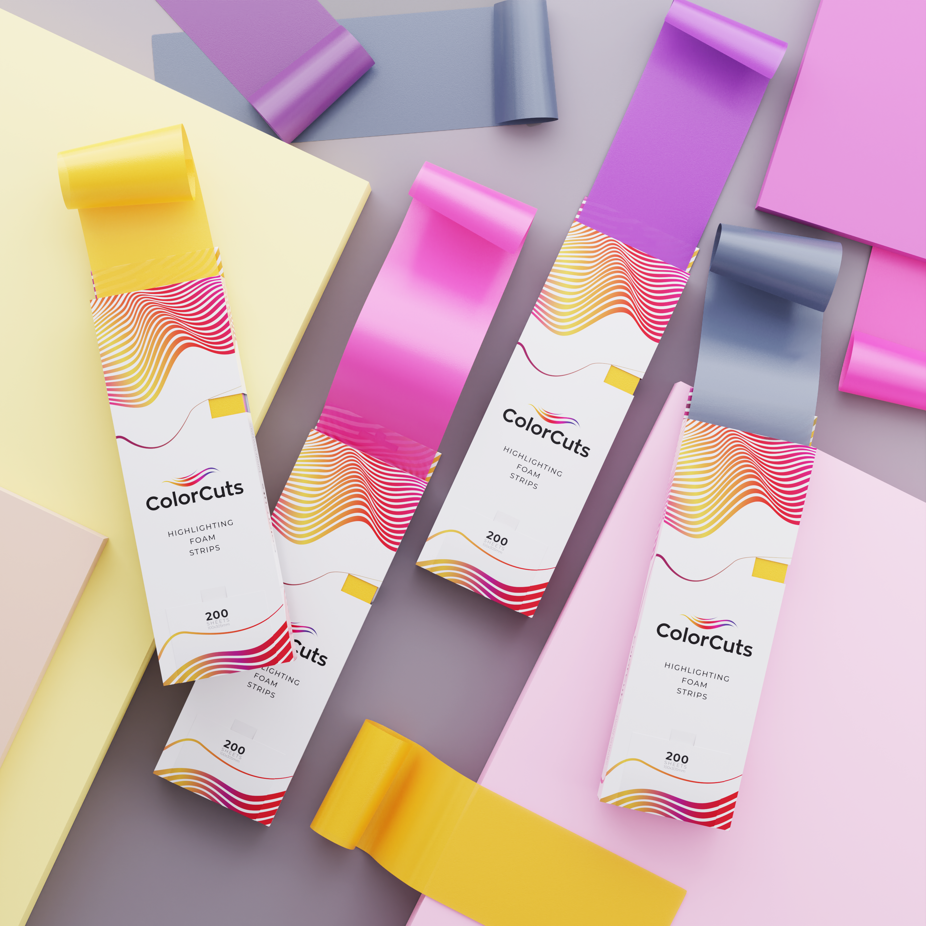 Vylepšite úroveň Svojho Kaderníctva S ColorCuts Highlighting Foam Strips!